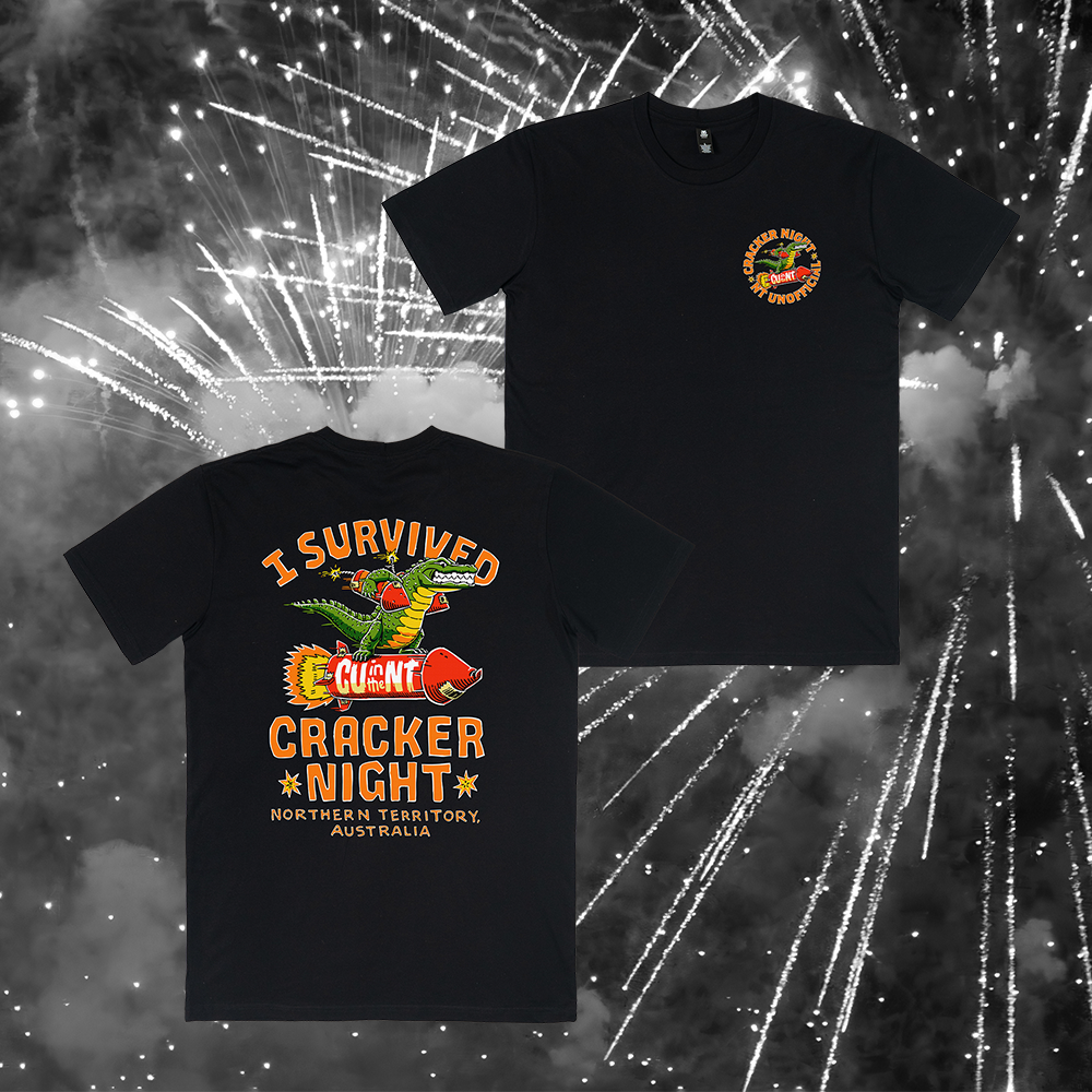Cracker Night 2025 Tee Black – NT Unofficial
