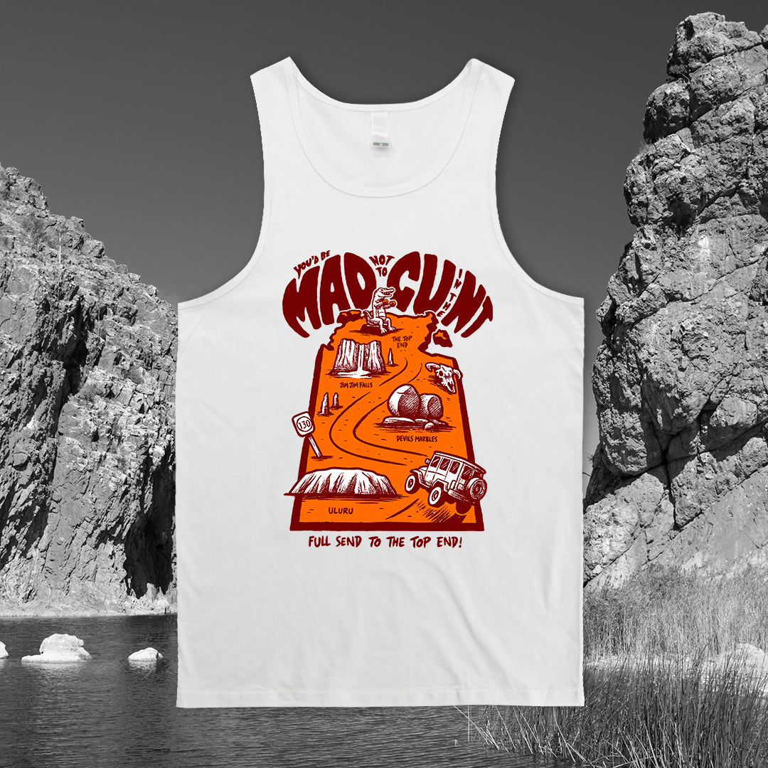 Mad Singlet White – NT Unofficial