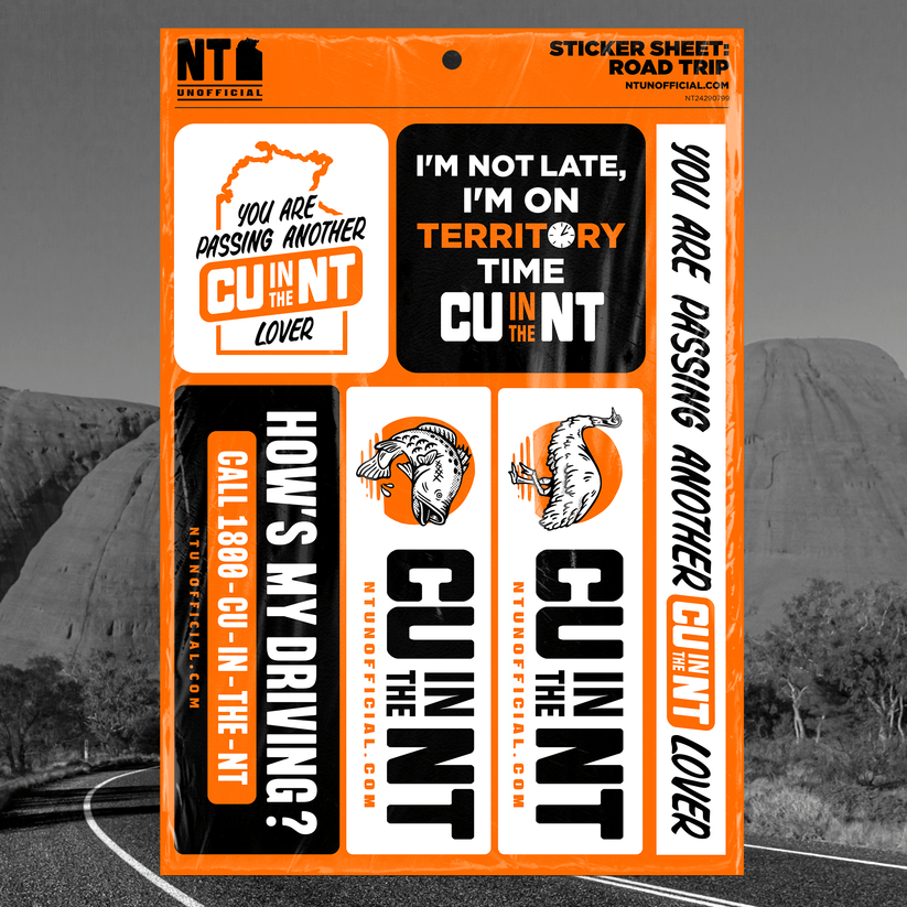 Road Trip Sticker Sheet – NT Unofficial