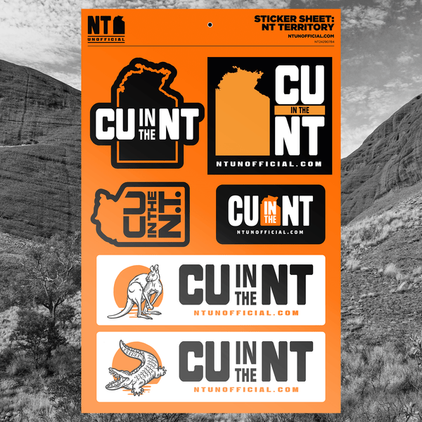 Territory Sticker Sheet – NT Unofficial